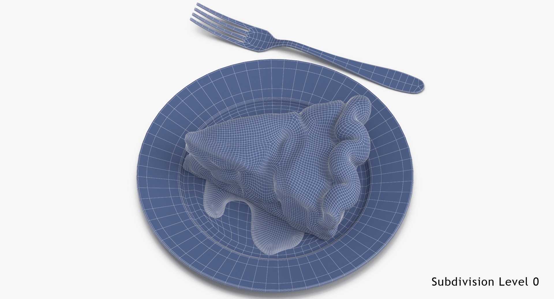 3D Apple Pie Slice Model - TurboSquid 1335100