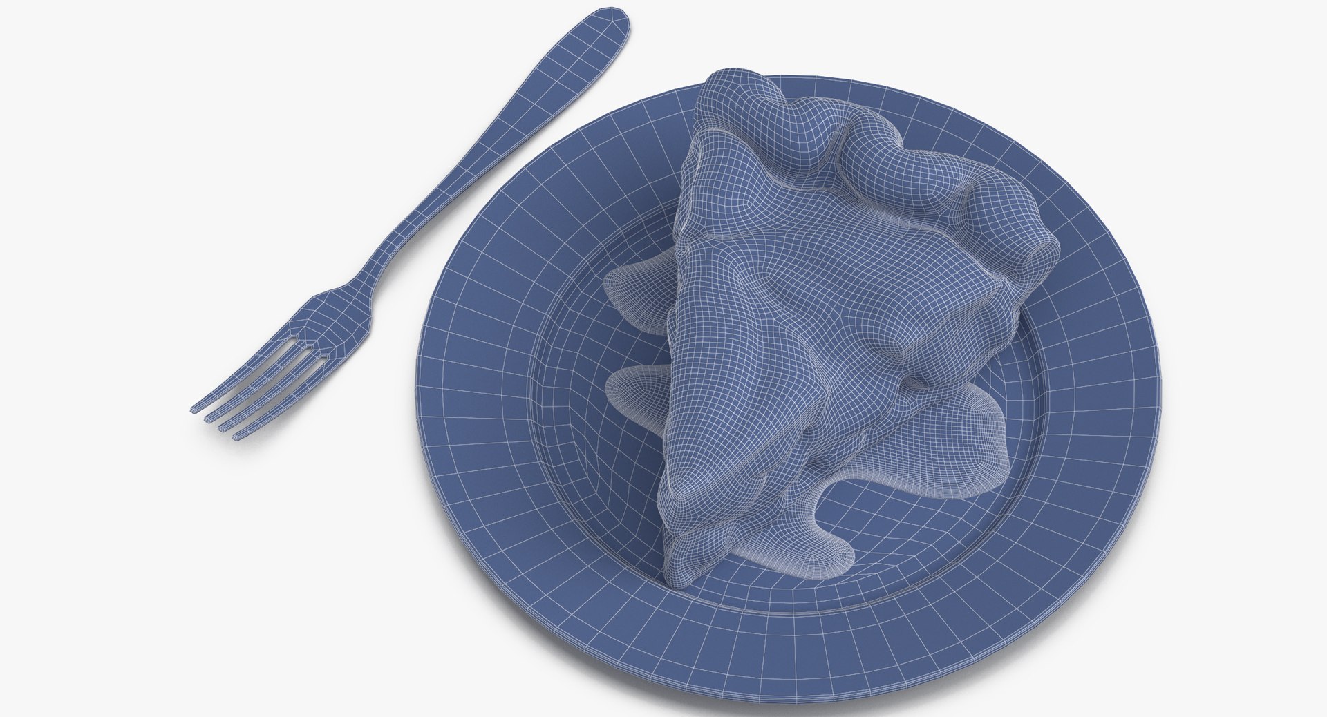 3D Apple Pie Slice Model - TurboSquid 1335100