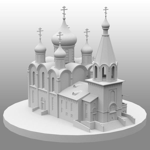 Russian Orthodox Church 3D Models for Download | TurboSquid