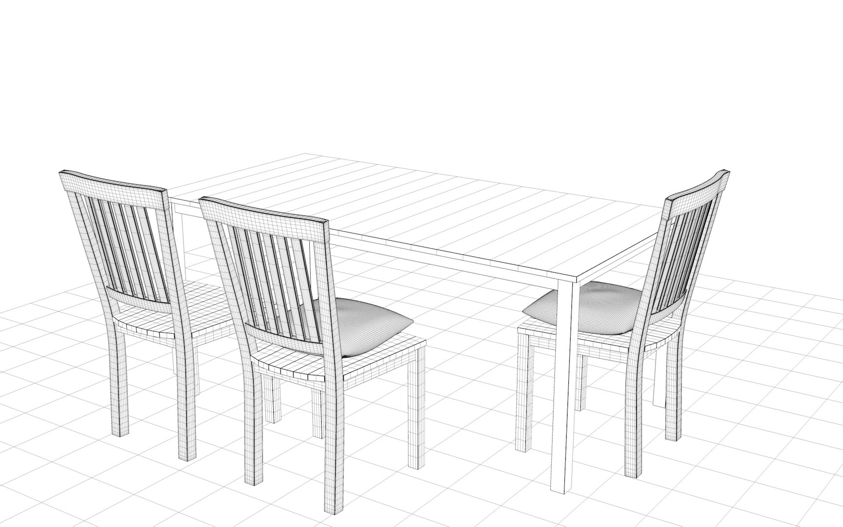 Wood Table Blender 3D Model - TurboSquid 1664125