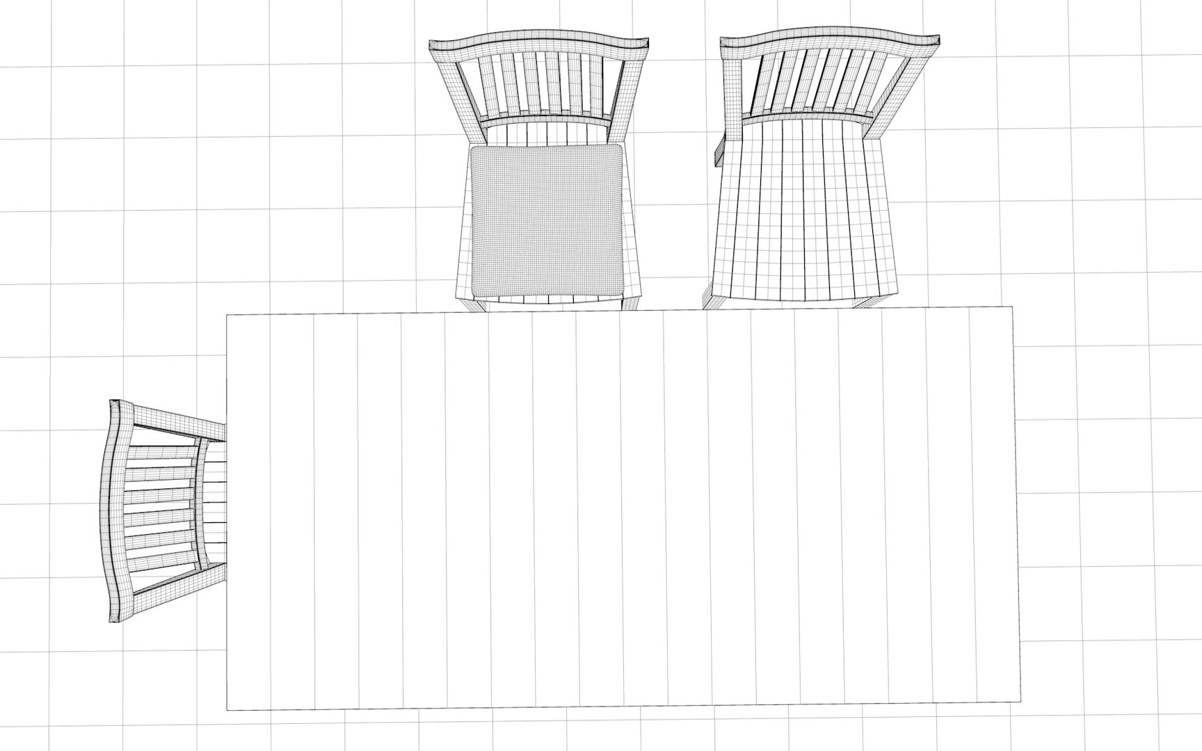 Wood Table Blender 3D Model - TurboSquid 1664125