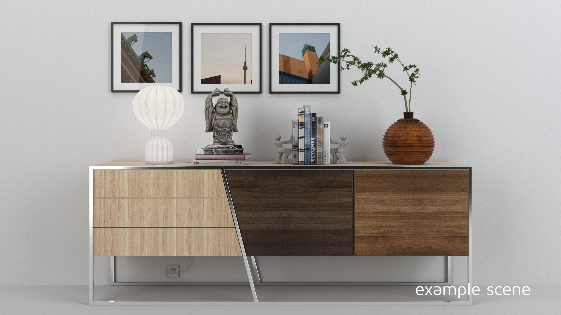 Sideboards architecture 3D model - TurboSquid 1314513