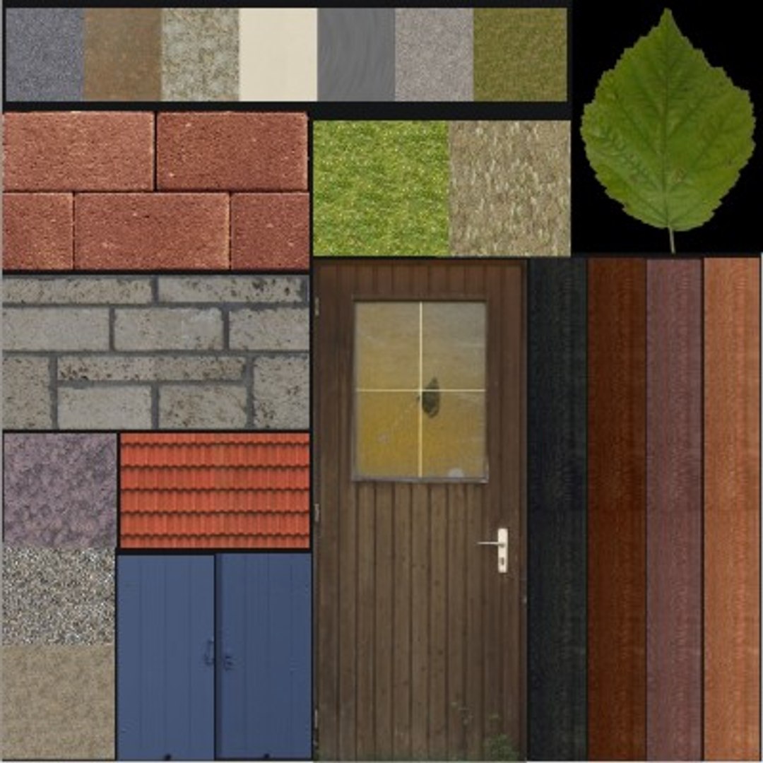 3d old german half-timbered house model