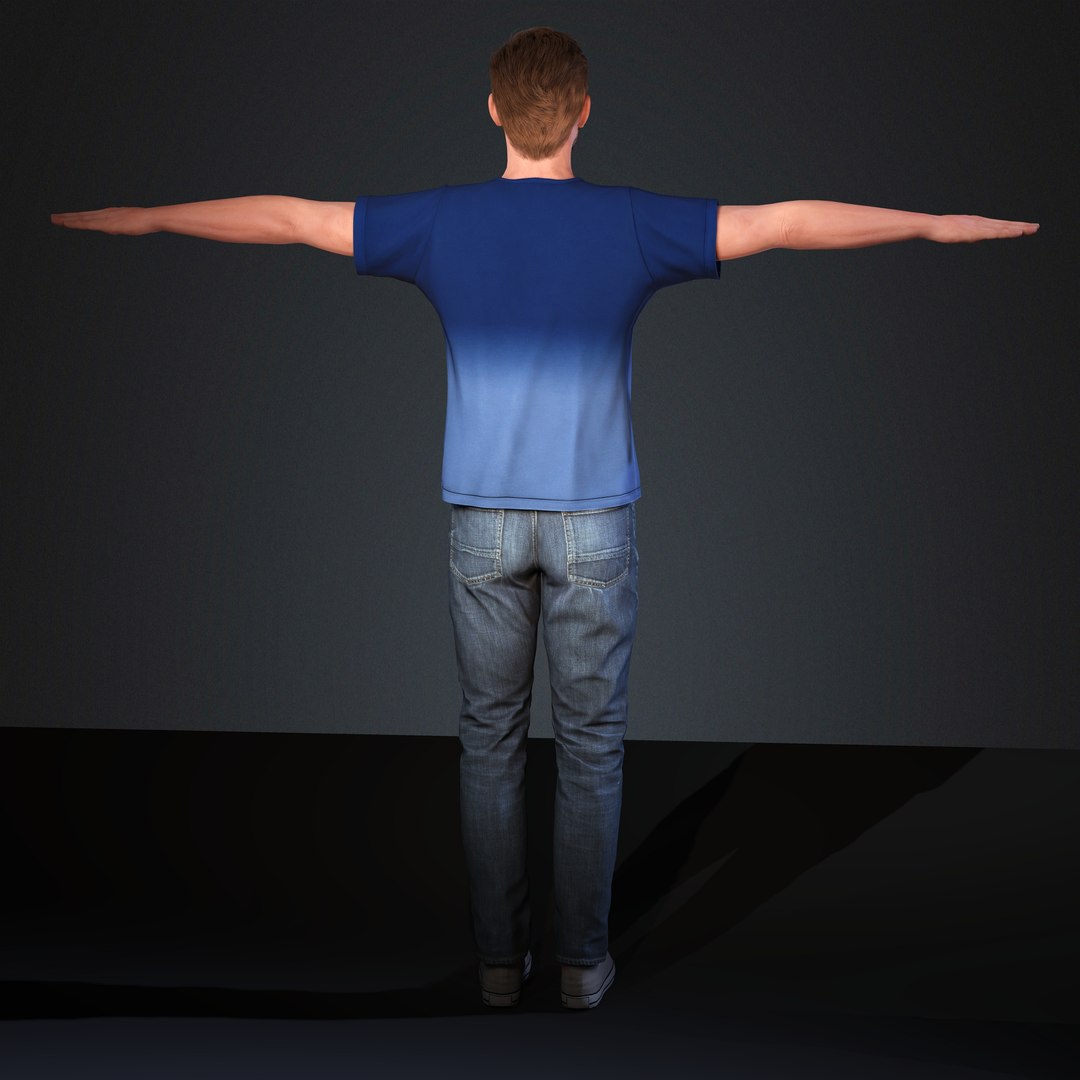 Chris Hemsworth 3D Model - Hyper Realistic - Low Poly 3D Model Low-poly ...