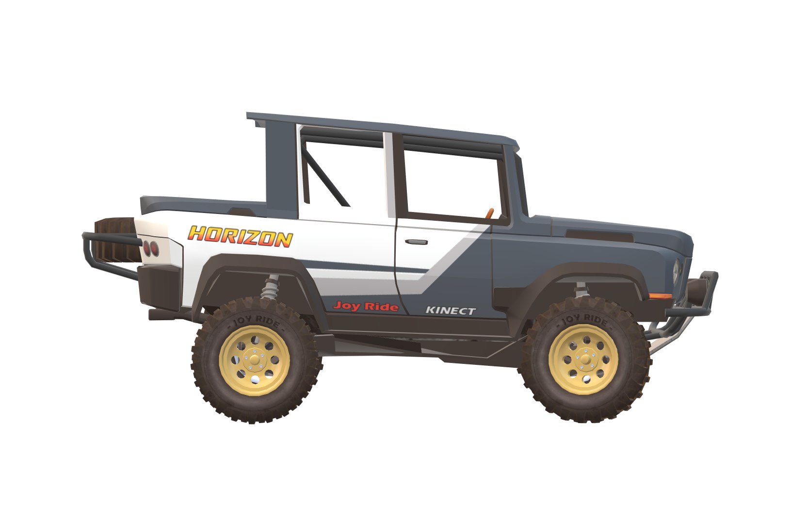 3D Horizon Baja Car Silver - TurboSquid 1486821