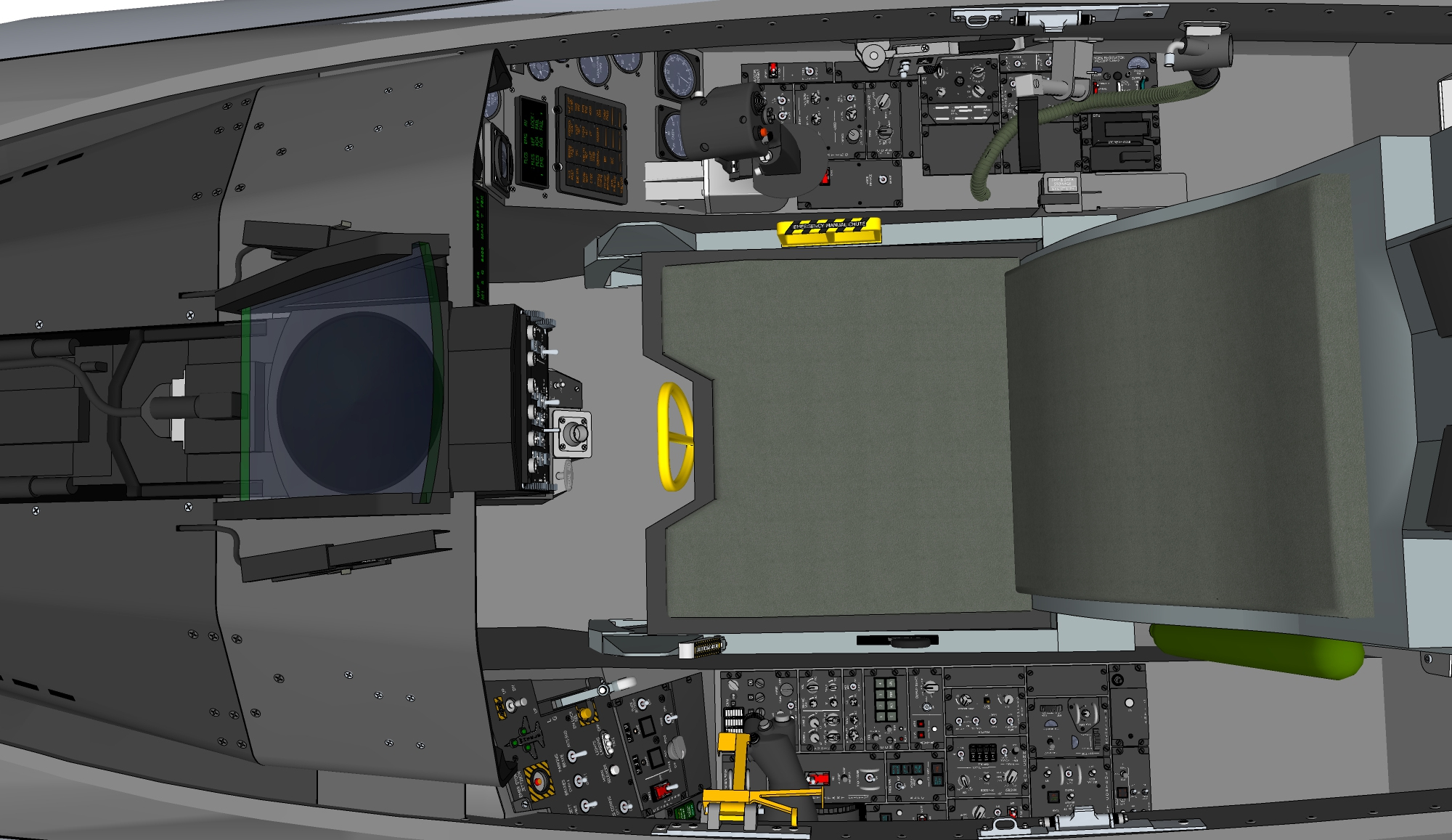 3D f-16 cockpit model - TurboSquid 1683994