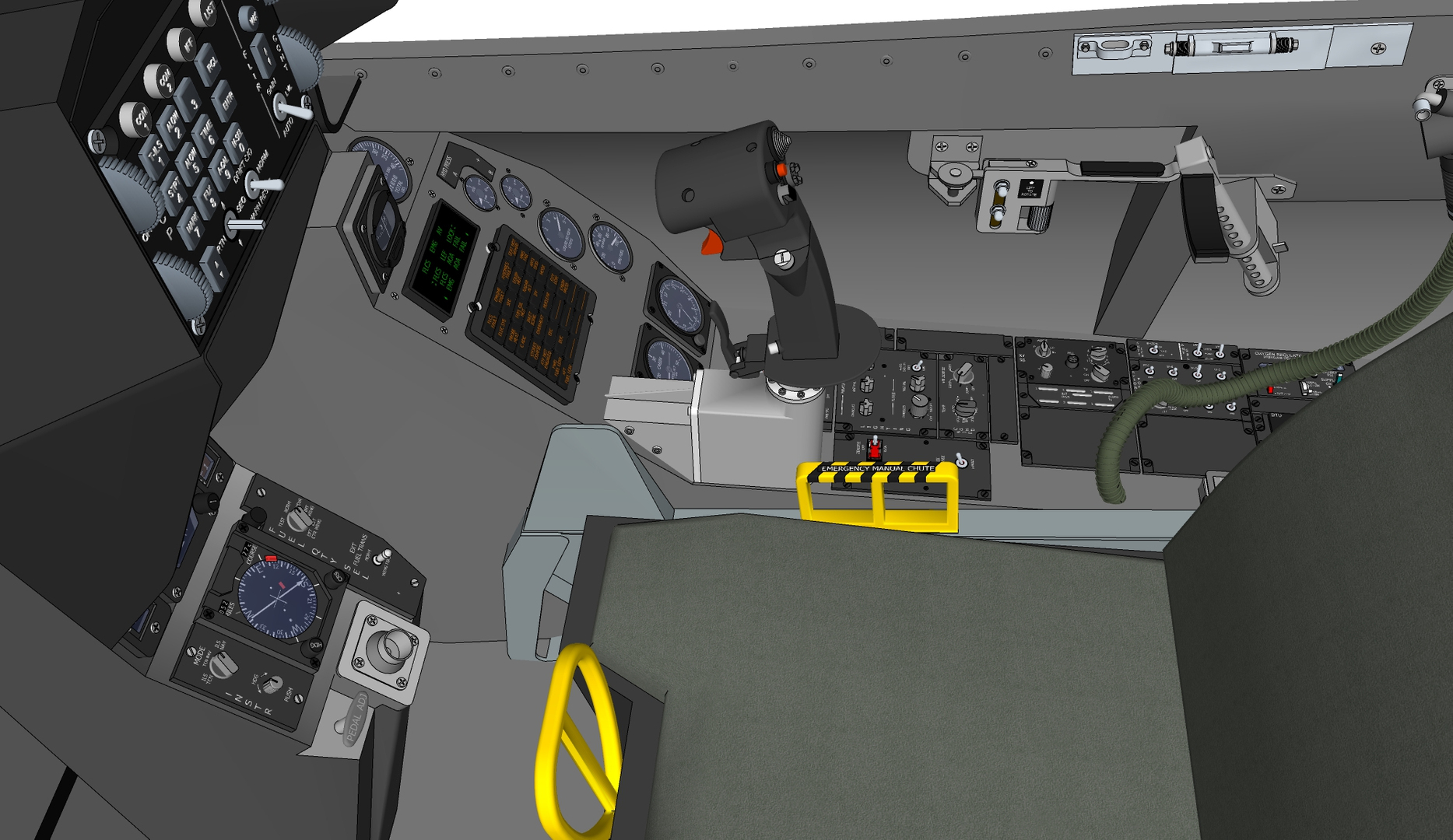3D f-16 cockpit model - TurboSquid 1683994