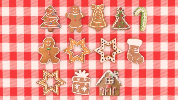 Christmas Cookies 3D model - TurboSquid 1982658