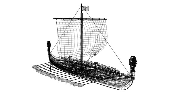 3D Viking Ship - TurboSquid 1876917