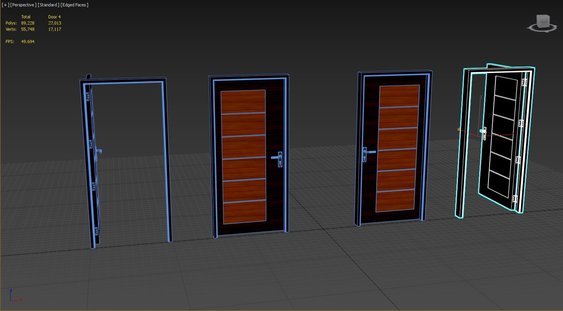 3D Door Design 37 Model - TurboSquid 2213638