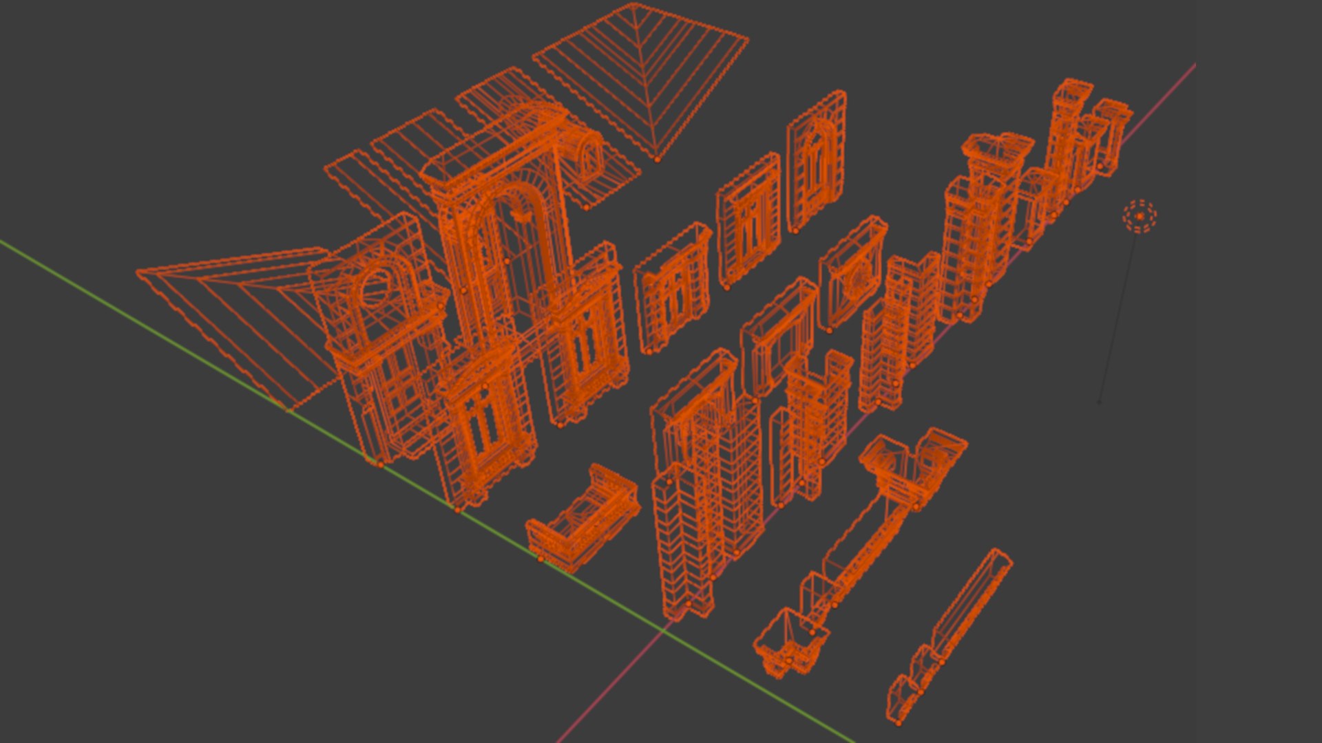 Modular Architectural Kit 3D Model - TurboSquid 2384876