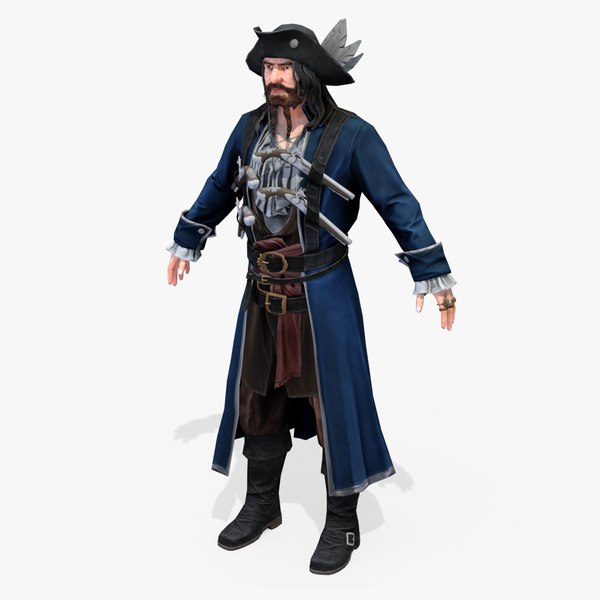 Free 3D Pirate Models | TurboSquid