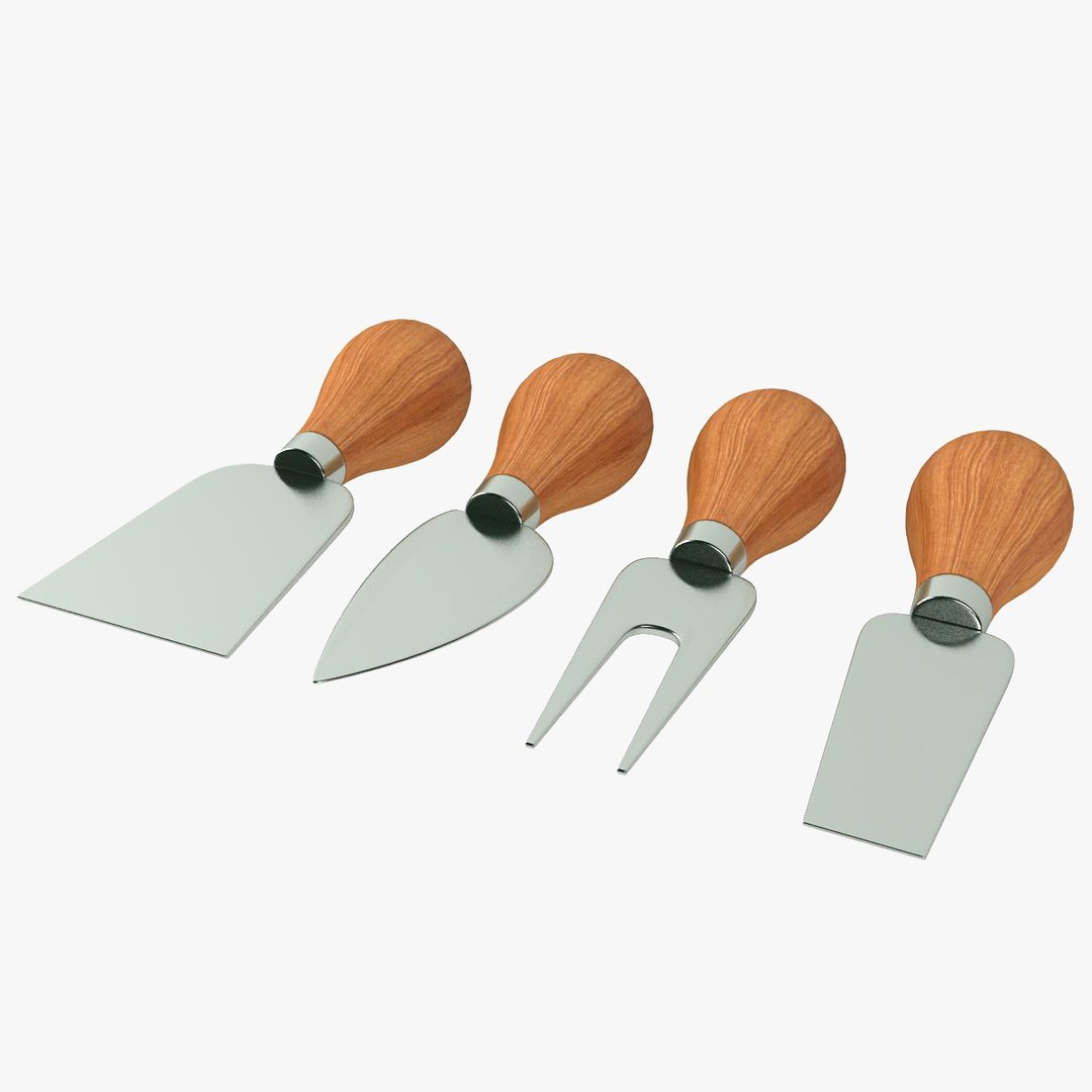 3d Model Cheese Set