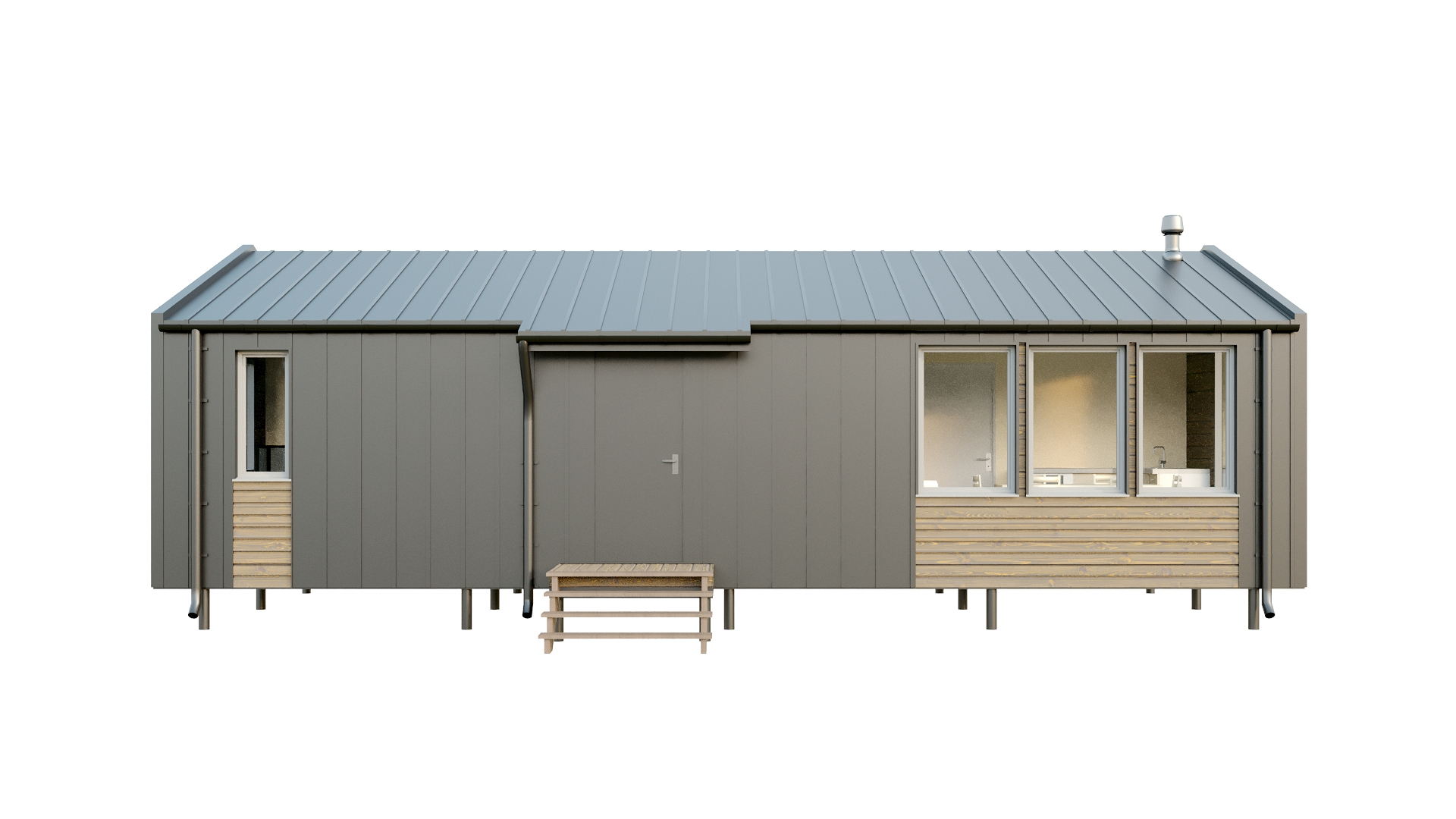 3D Small Modular House - TurboSquid 1883653