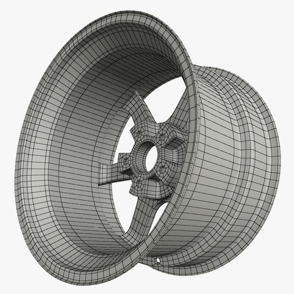 cars wheels 3d model
