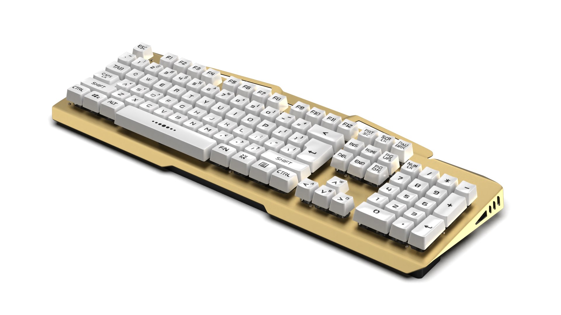 Mechanical Keyboard 3D - TurboSquid 2259246