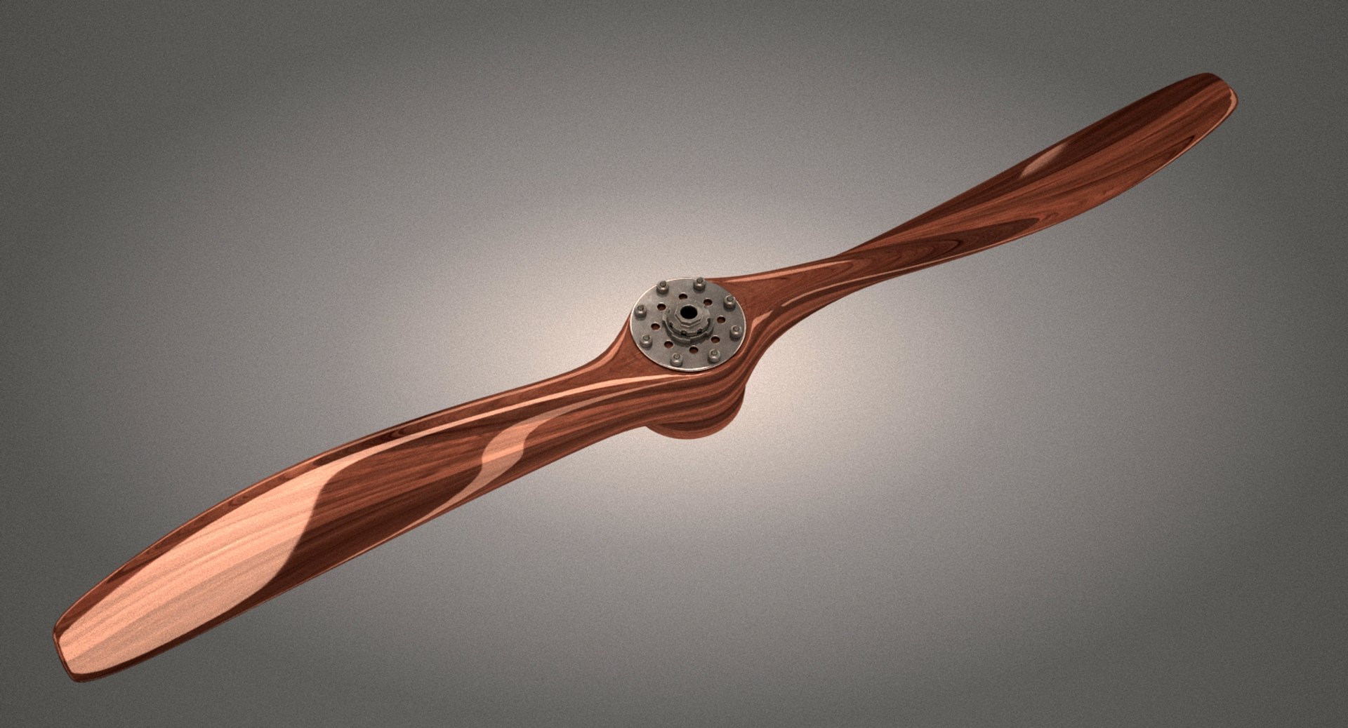 Wooden Propeller 3D - TurboSquid 1370372