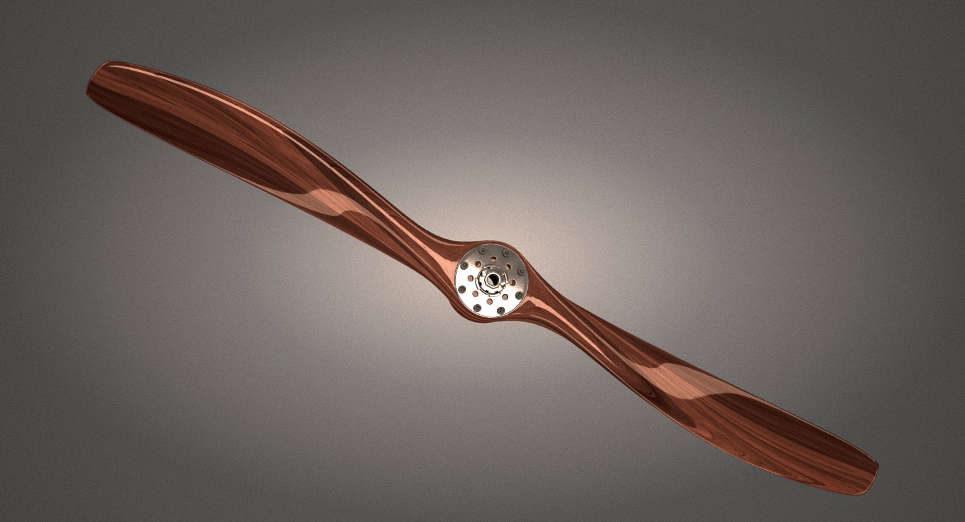 Wooden Propeller 3D - TurboSquid 1370372