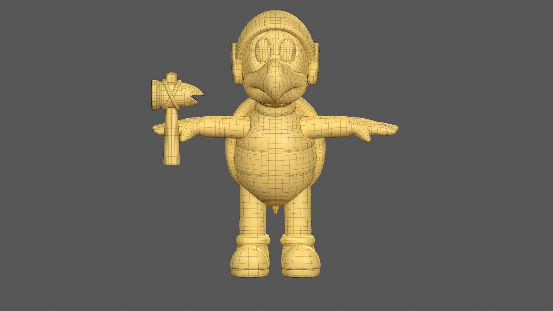 Hammer Bro Character 8K Super Mario Assets Model - TurboSquid 1741617