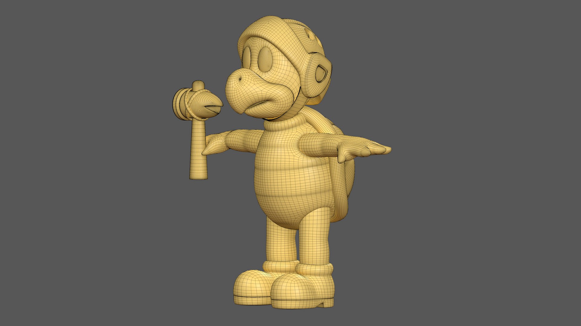 Hammer Bro Character 8K Super Mario Assets Model - TurboSquid 1741617