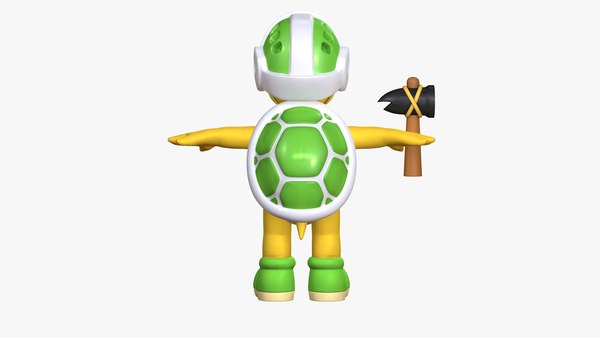 modelo 3d Hammer Bro Character 8K Activos de Super Mario - TurboSquid ...