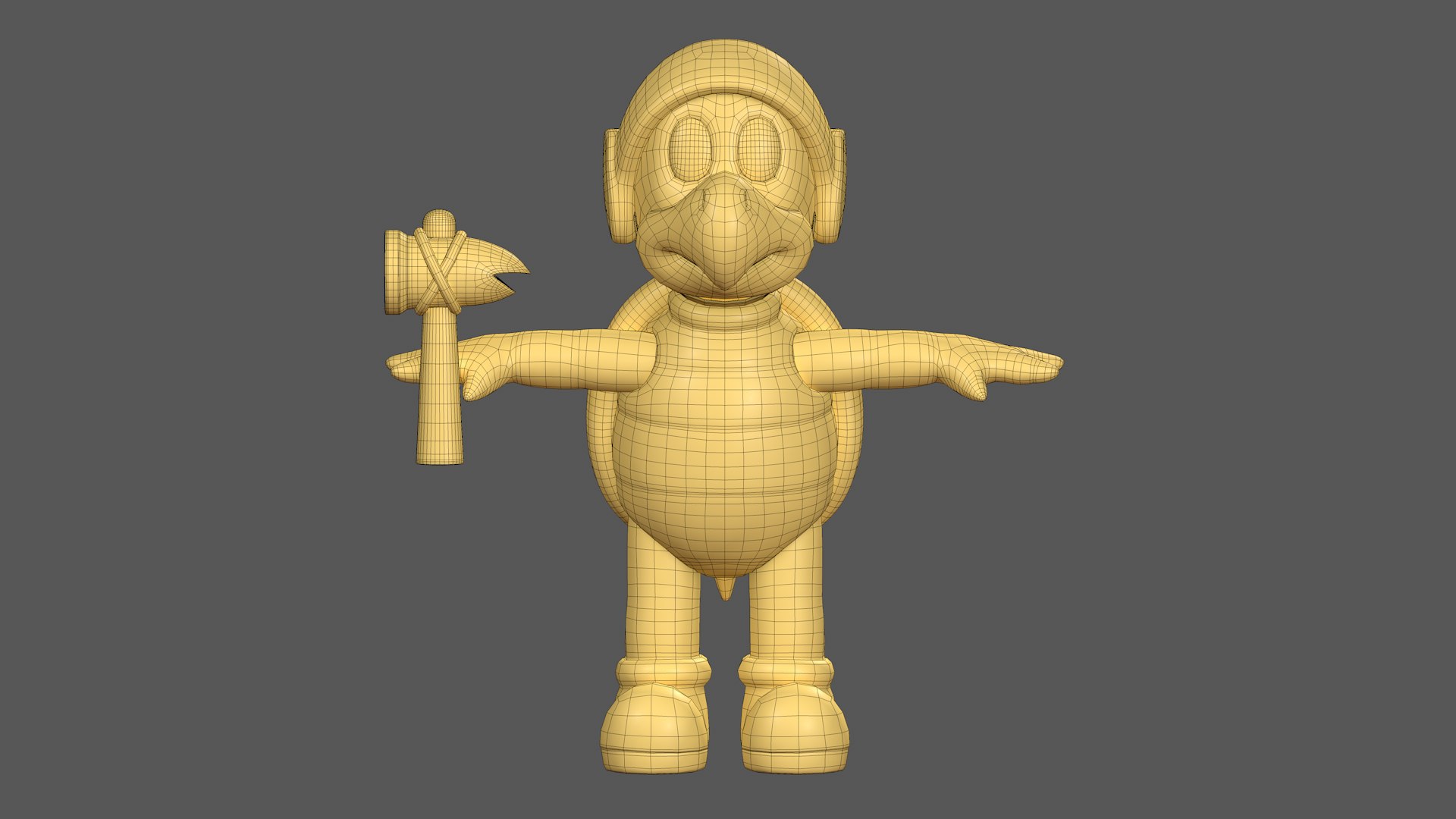 Hammer Bro Character 8K Super Mario Assets Model - TurboSquid 1741617
