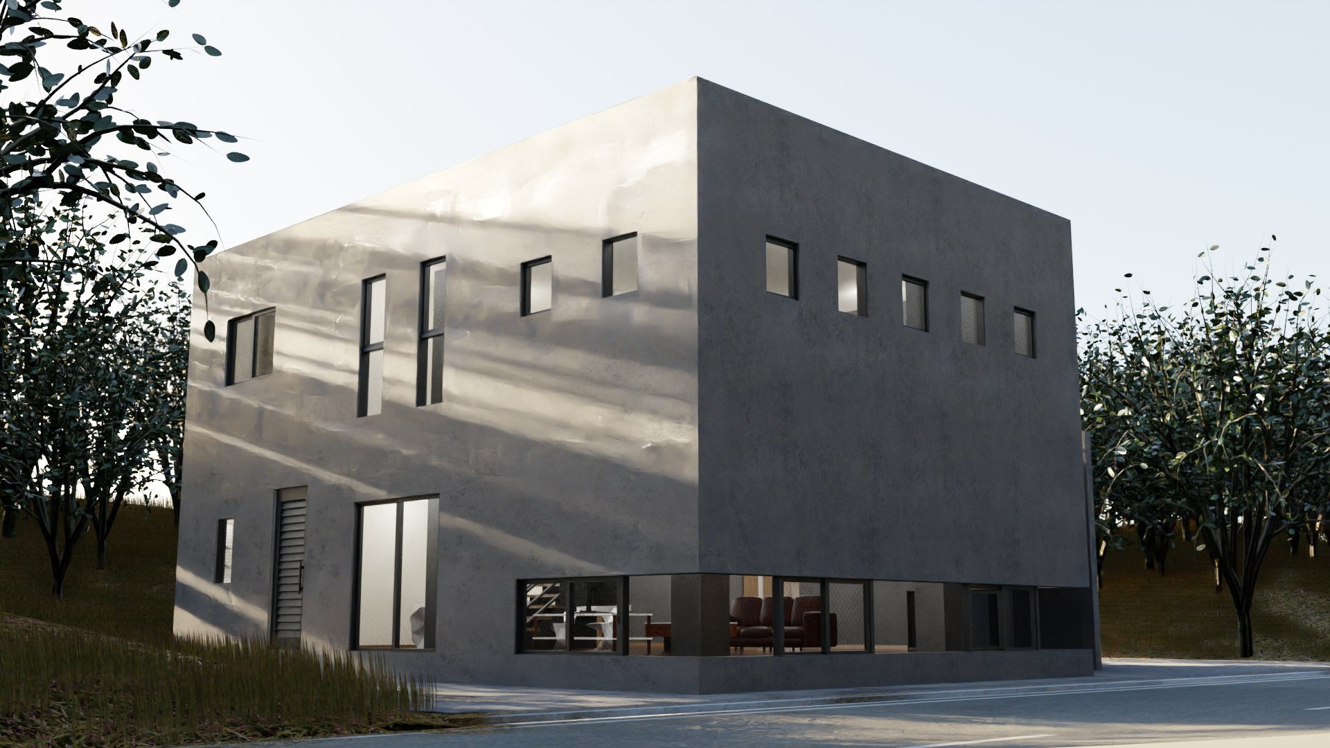 Japan Modern House 3D Model - TurboSquid 1900204