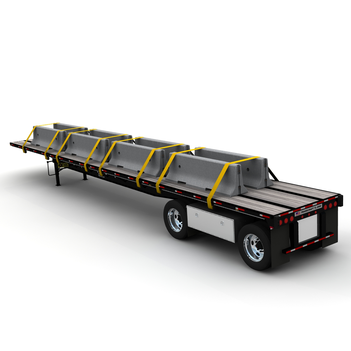 transcraft tl2000 spread axle lwo