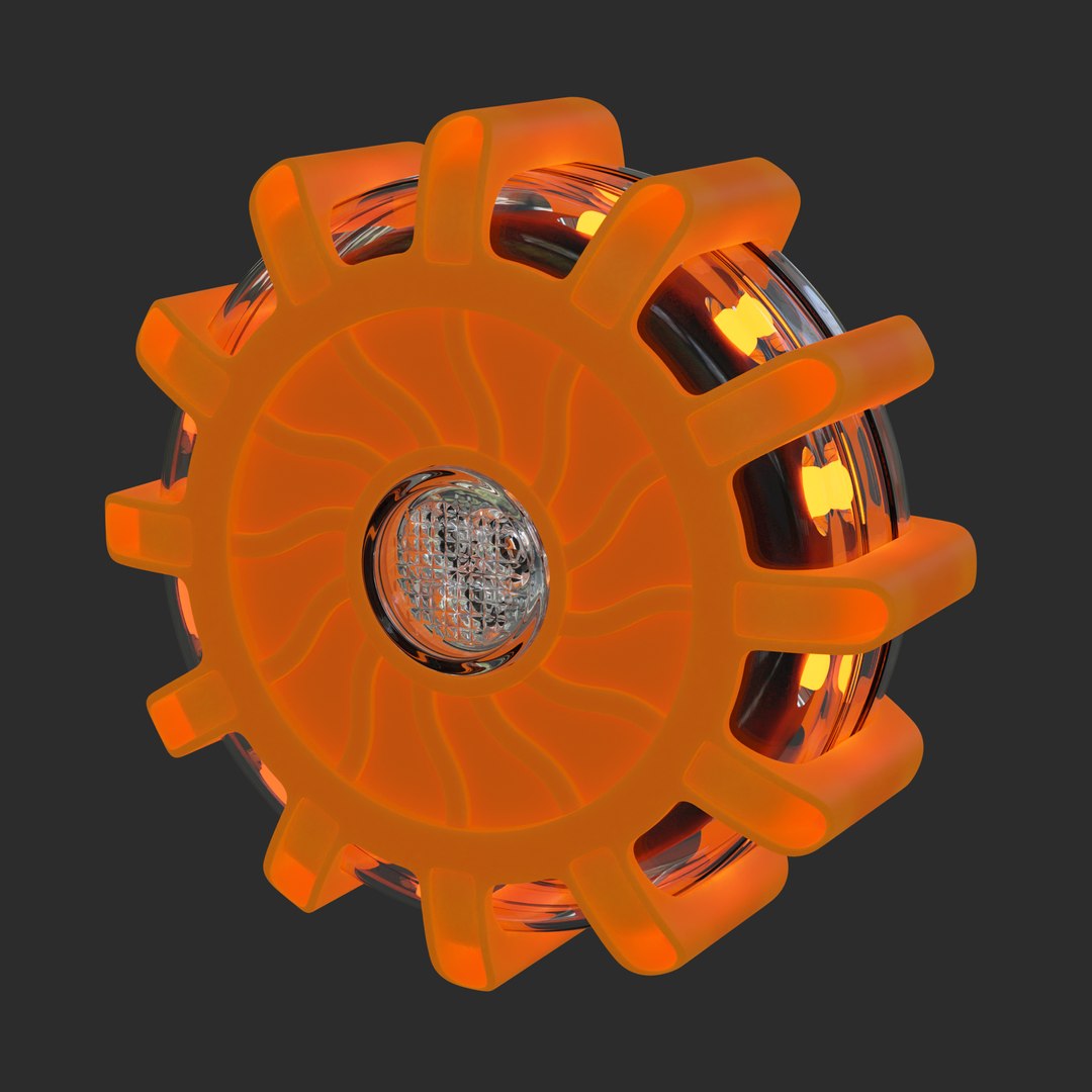 Hazard Light 3D Model - TurboSquid 2150157