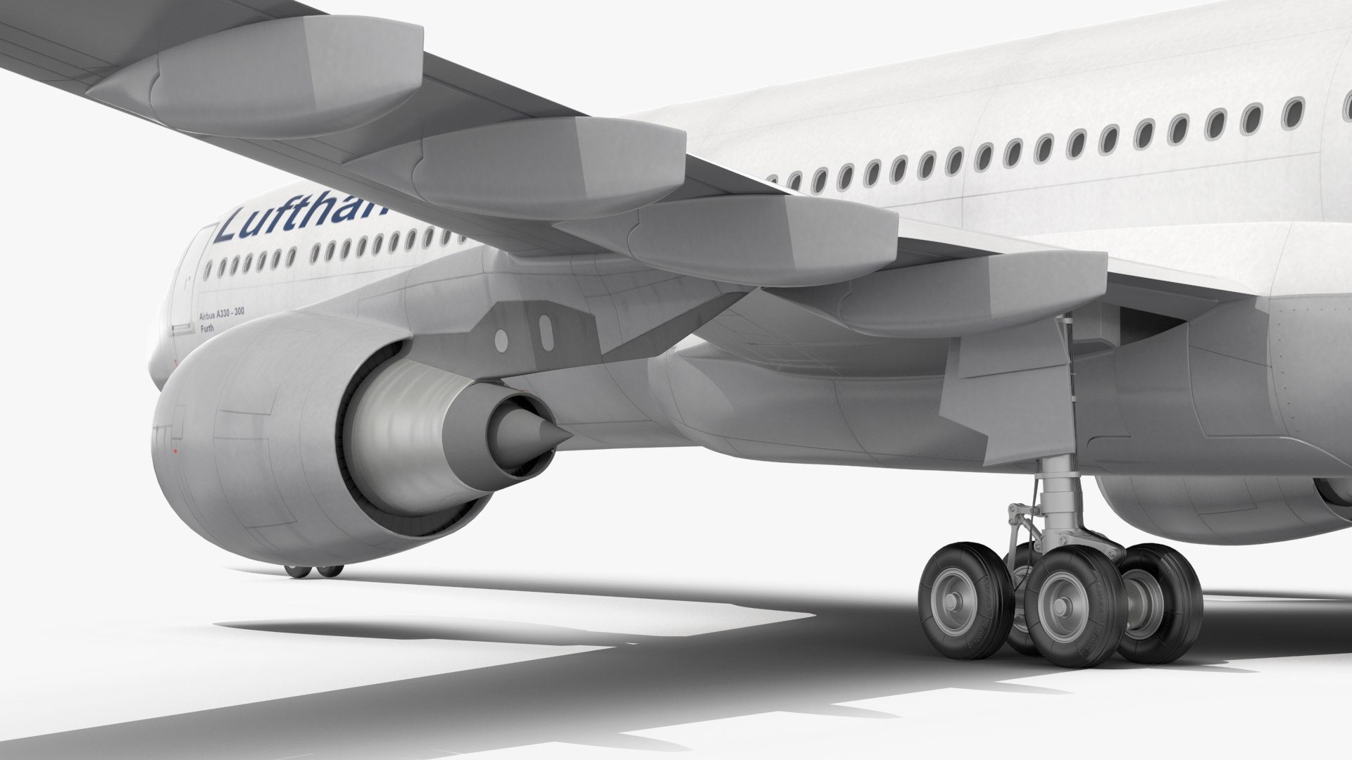 Lufthansa Airbus A330-300 Rigged For Cinema 4D 3D Model - TurboSquid ...
