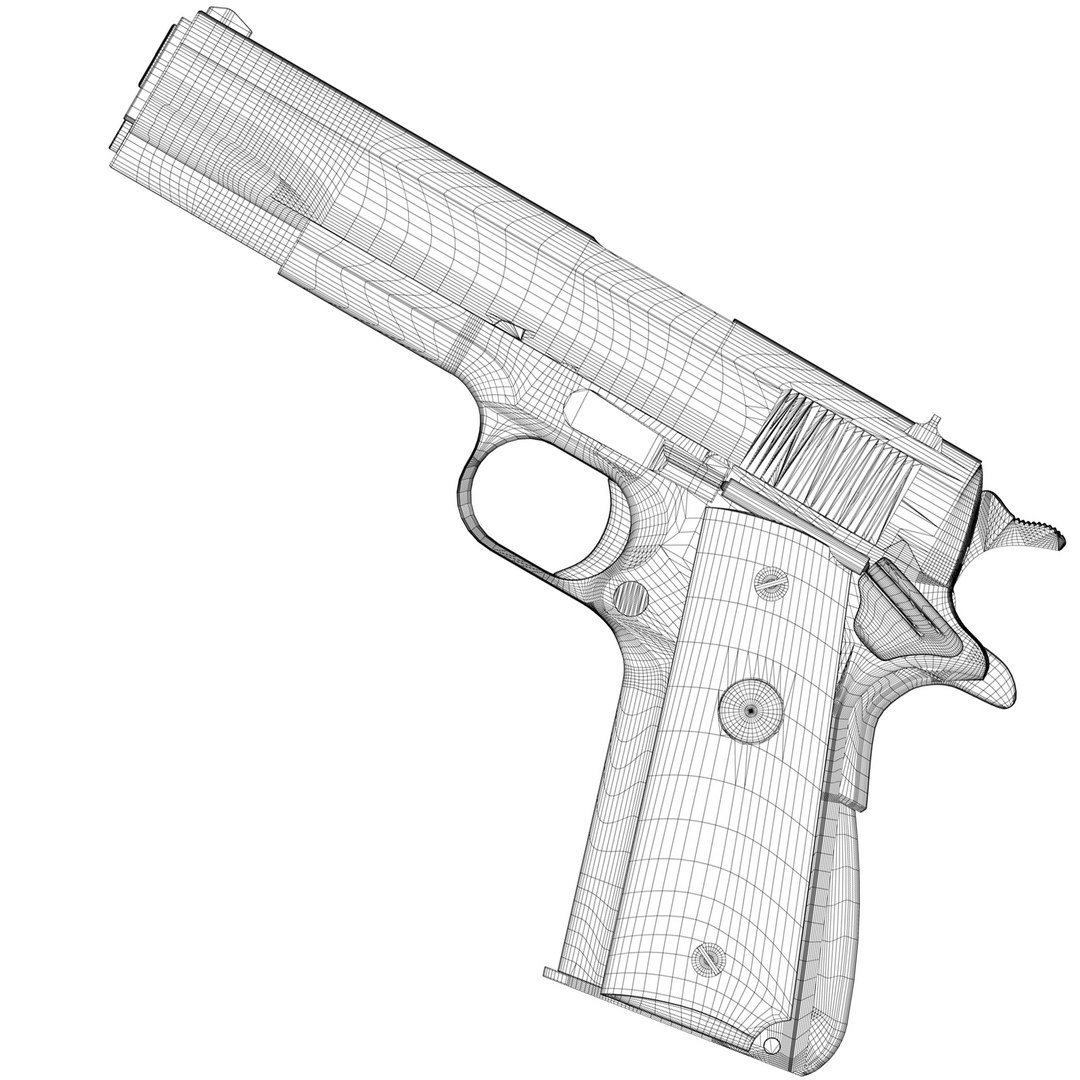 3d Automatic Pistol Colt 1911 Model