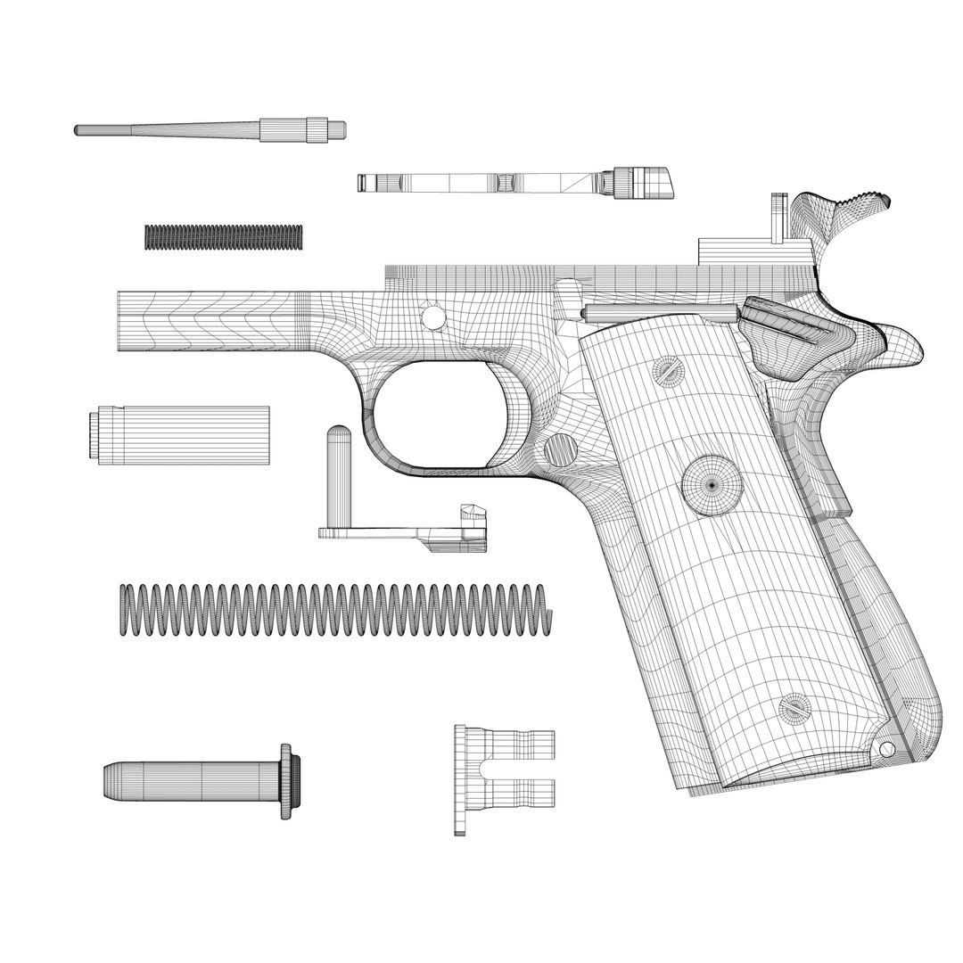 3d Automatic Pistol Colt 1911 Model