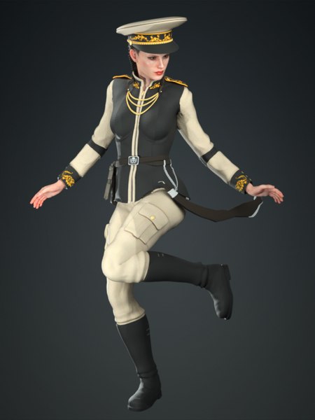 modelo 3d Modelo 3D de personaje de soldados reales británicos ...