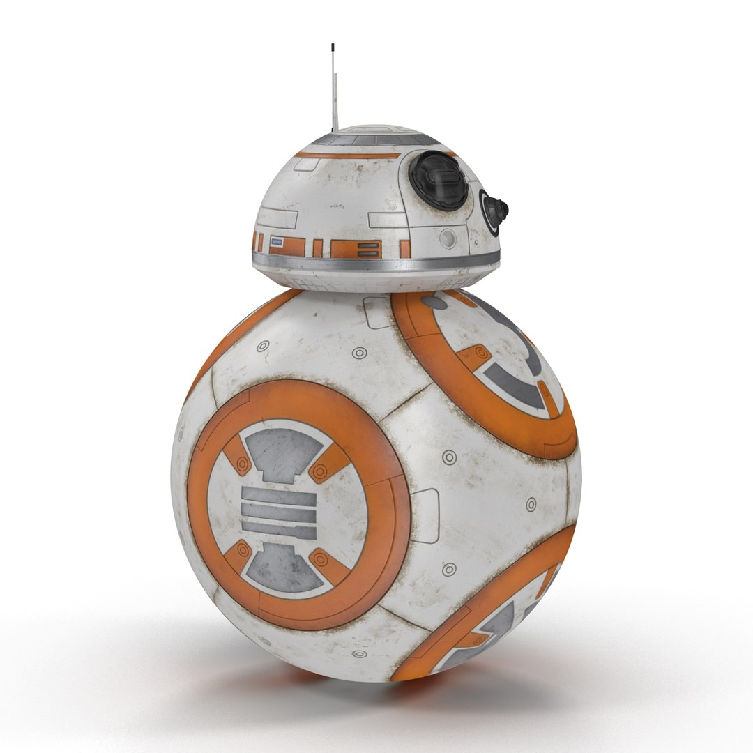 3d Model Rigged Bb-8