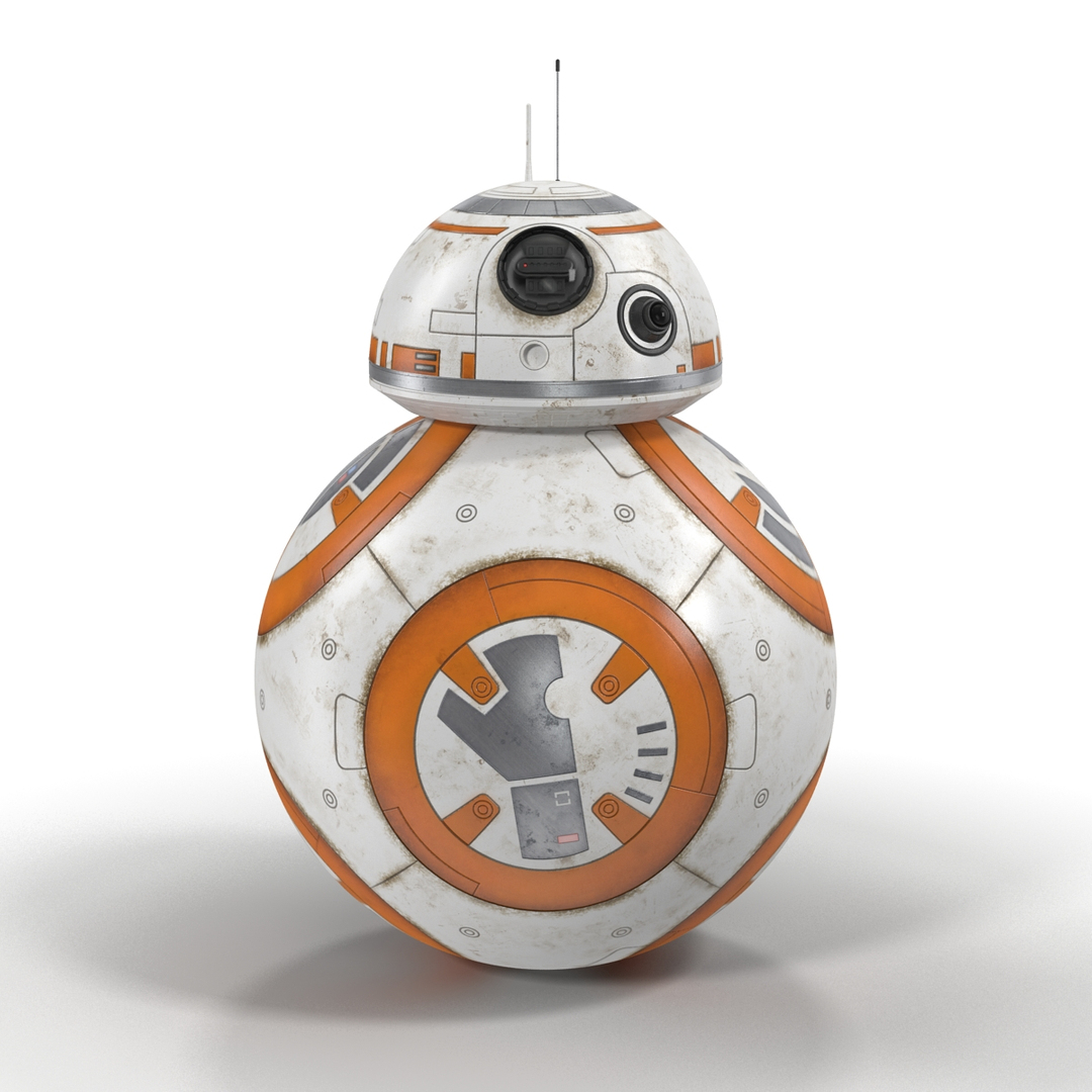 3d Model Rigged Bb-8
