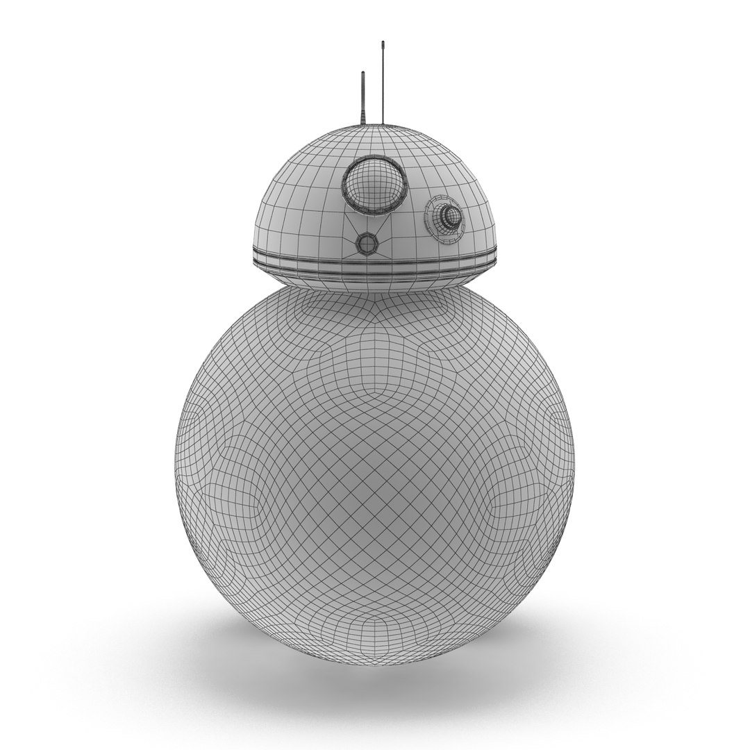 3d Model Rigged Bb-8