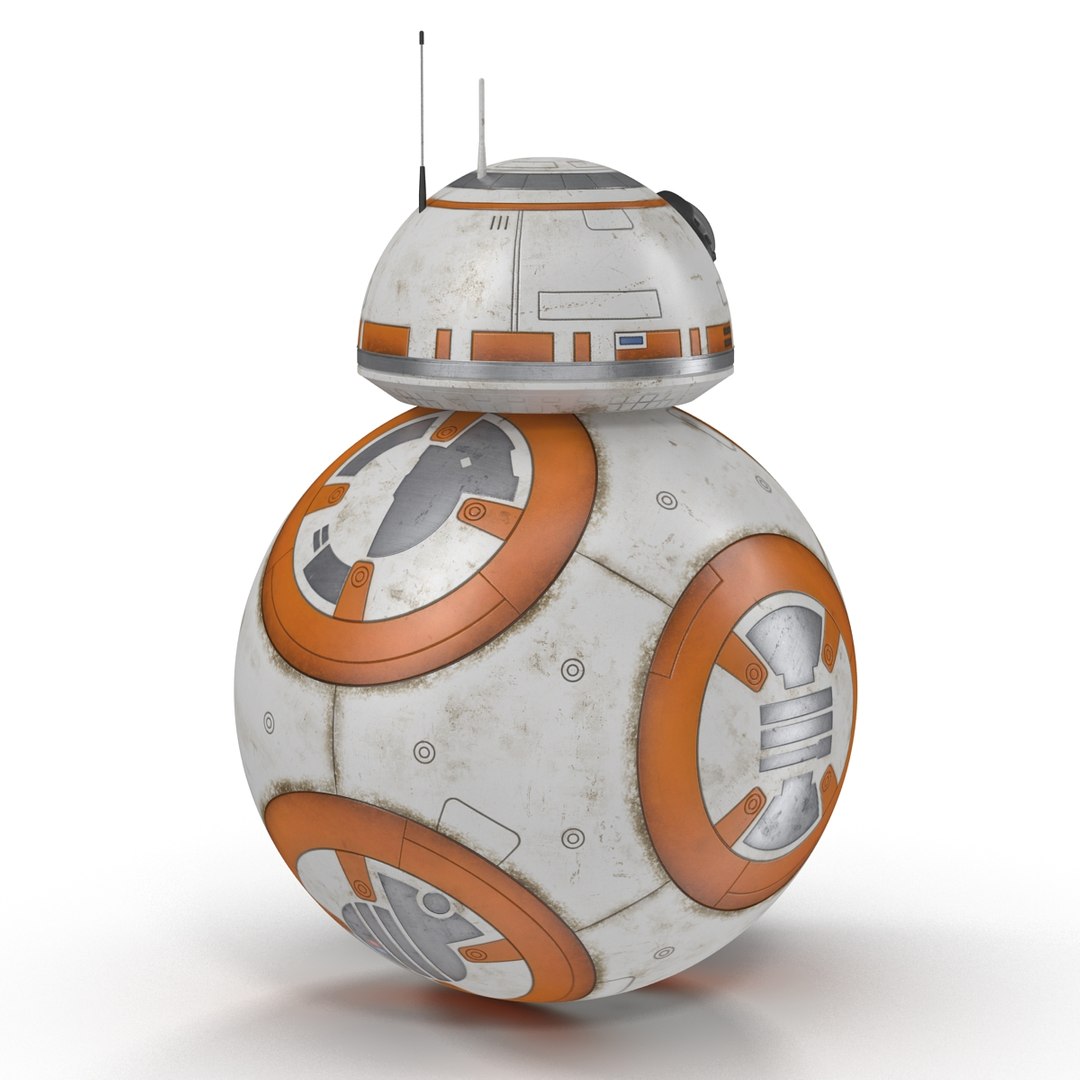 3d Model Rigged Bb-8