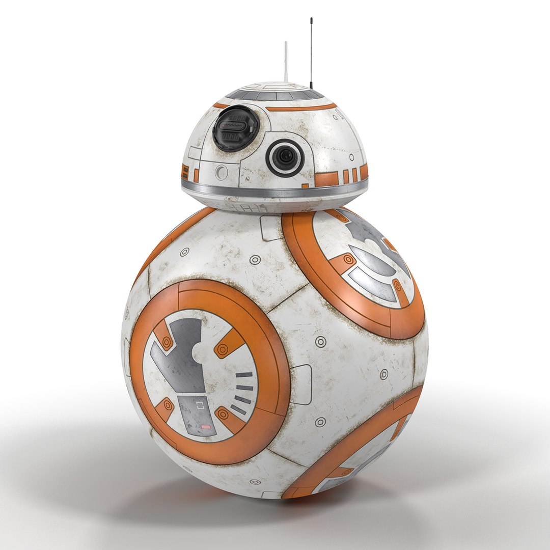 3d Model Rigged Bb-8