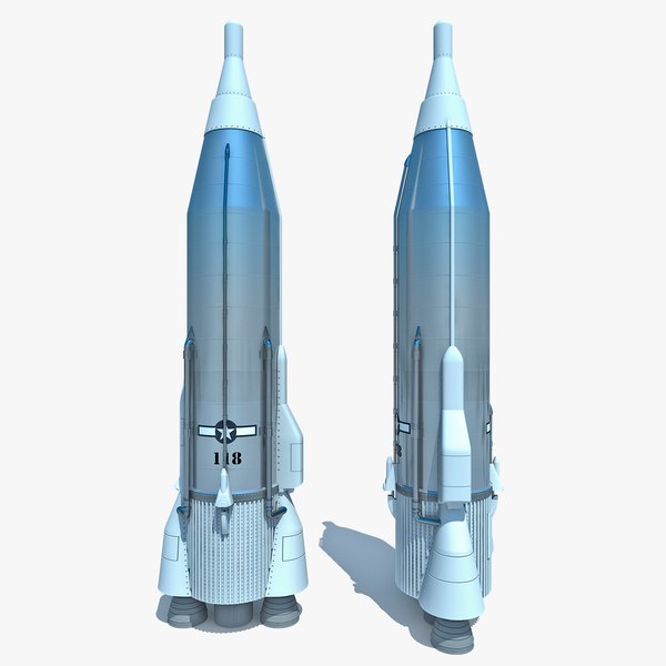 modelo 3d Atlas Rocket - TurboSquid 729612