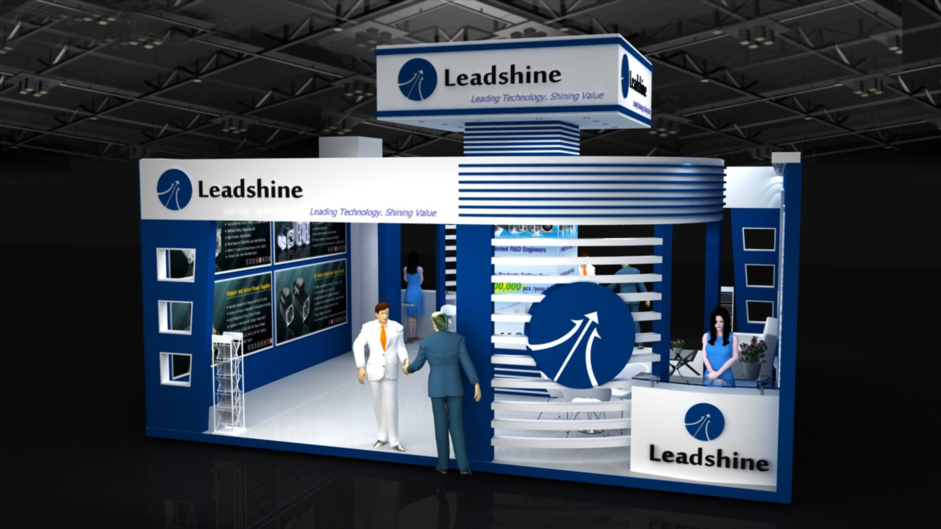 3D ONE SIDE OPEN STAND Model - TurboSquid 1989315