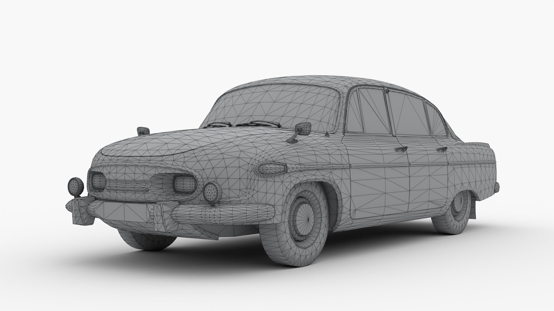 Tatra 603 3D Model - TurboSquid 2342019