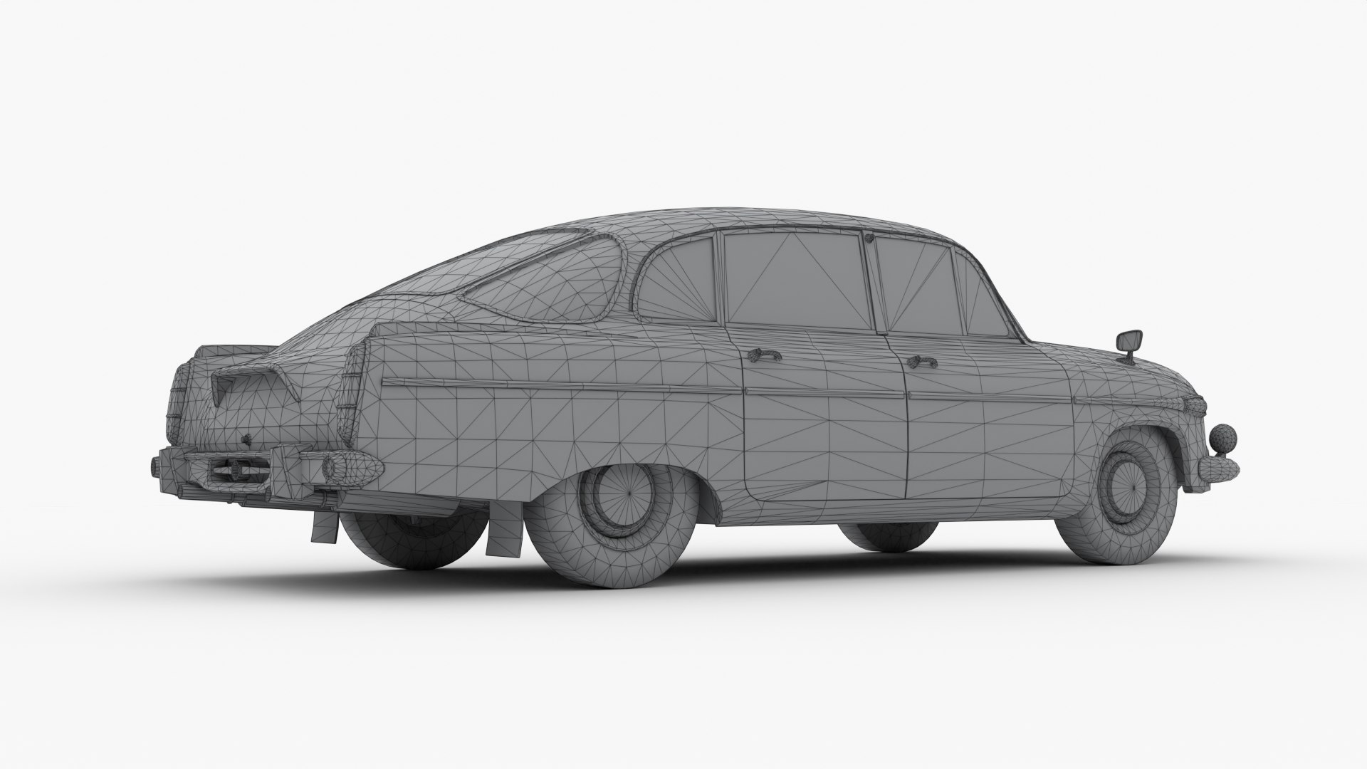 Tatra 603 3D Model - TurboSquid 2342019