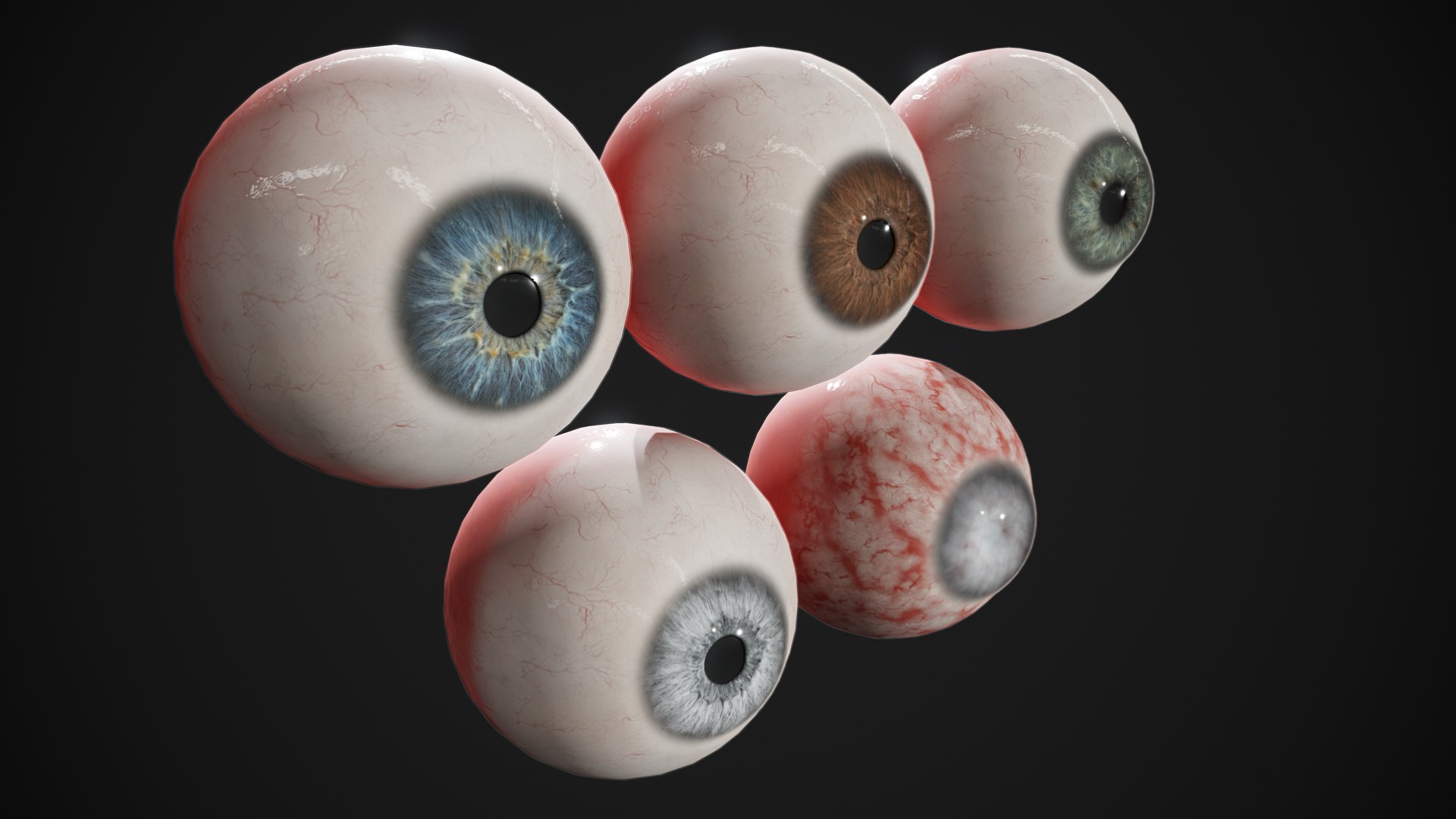 Human eye model - TurboSquid 1649107