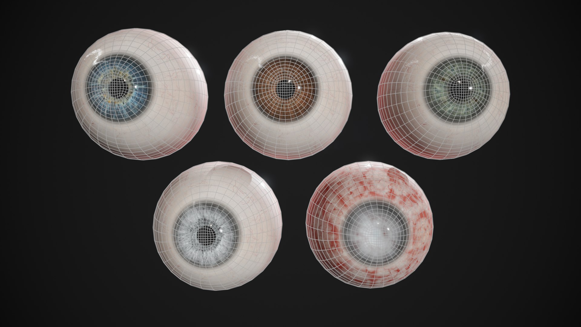 Human eye model - TurboSquid 1649107