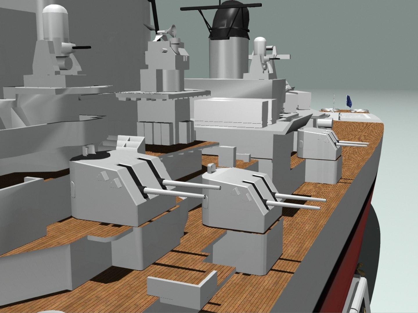 3d Model Uss Missouri
