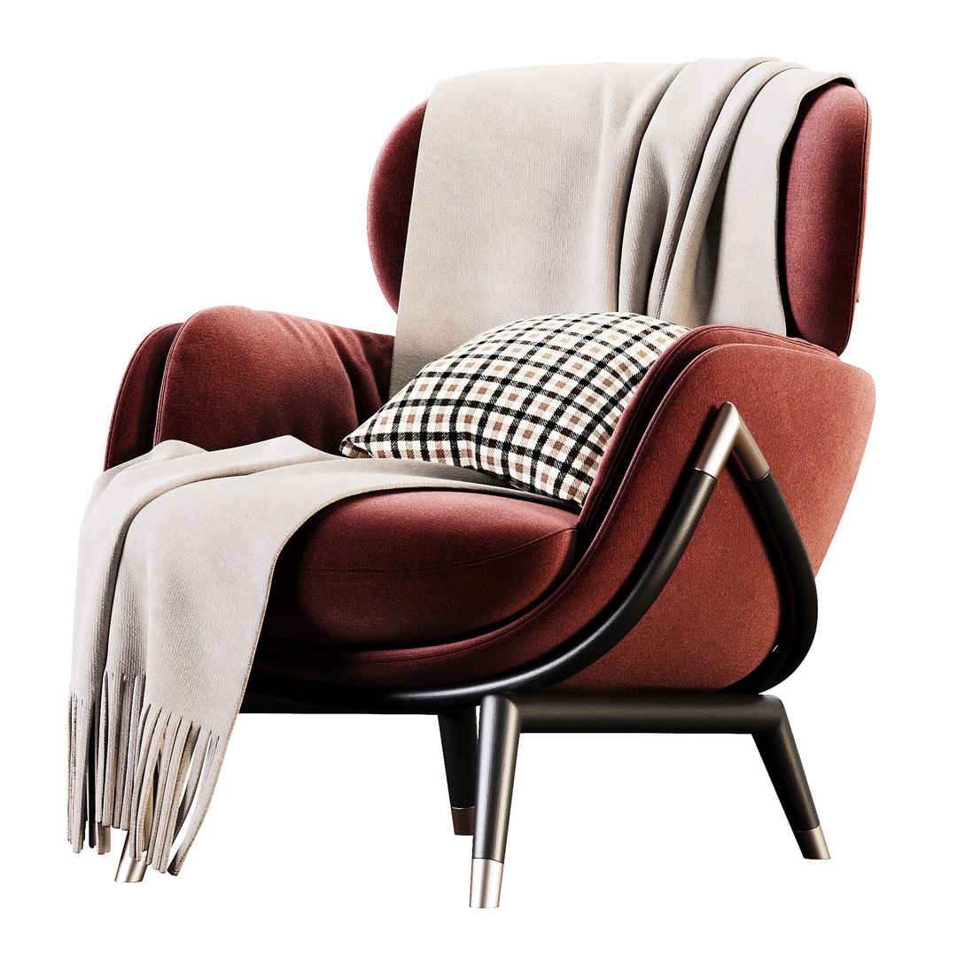 ELYSIA LOUNGE CHAIR 3D - TurboSquid 2015226