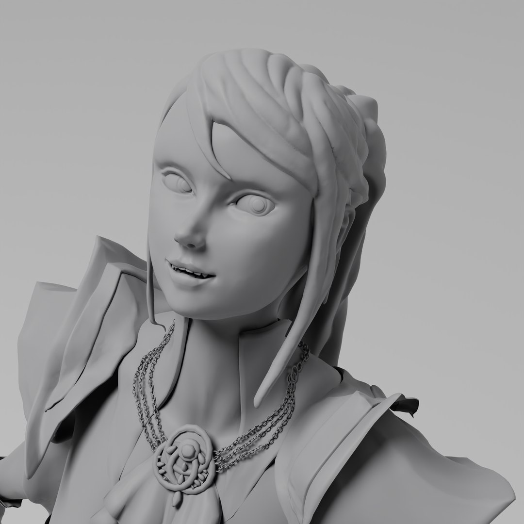 The Wanderer Girl 3D - TurboSquid 1862759