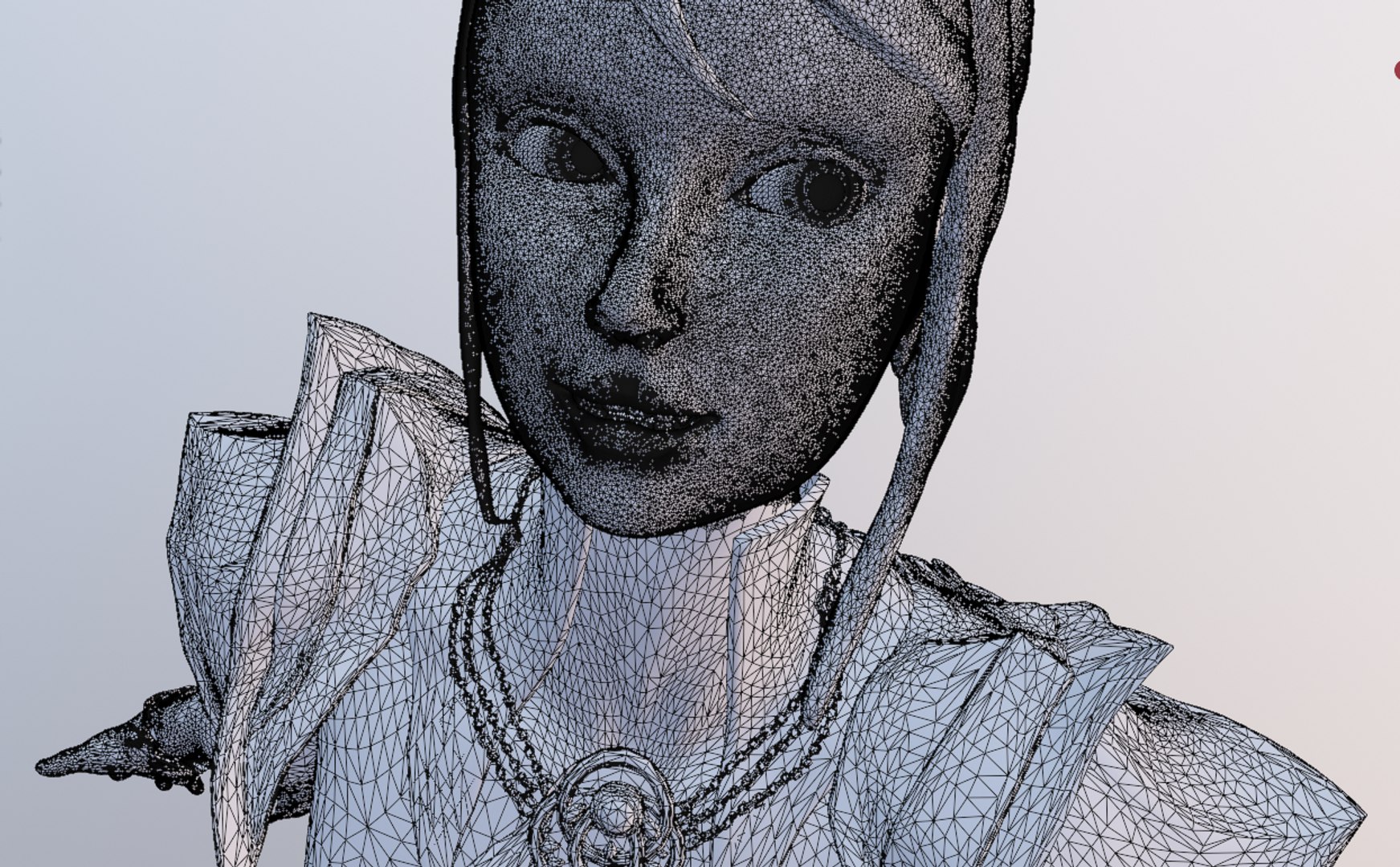 The Wanderer Girl 3D - TurboSquid 1862759