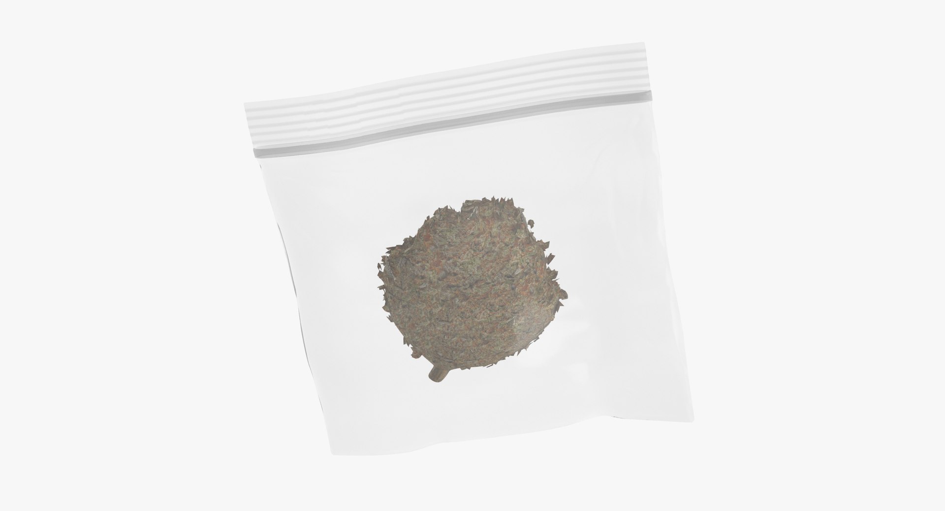 3D Small Drug Baggie Marijuana Model - TurboSquid 1159510