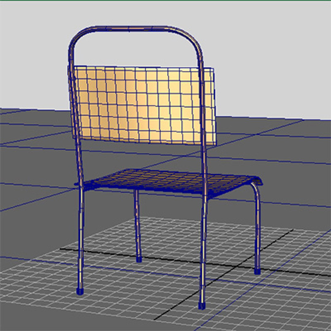 3d Model Schools Chair